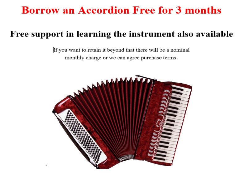 North Staffs Accordion Club - 2023-12-28 - Press article: Three-month free loan of Accordion